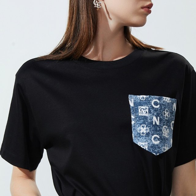 CNC light luxury women's clothing 2024 Summer dress new denim stitching ...