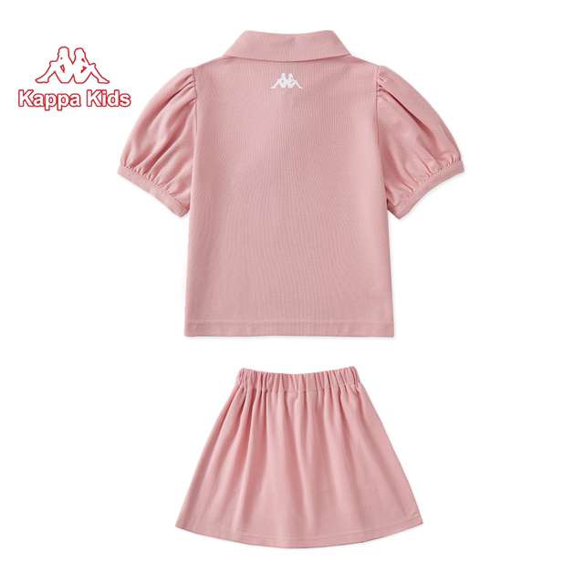 kappakids Kappa 2024 summer new trendy and versatile short-sleeved suit for middle-aged and ...