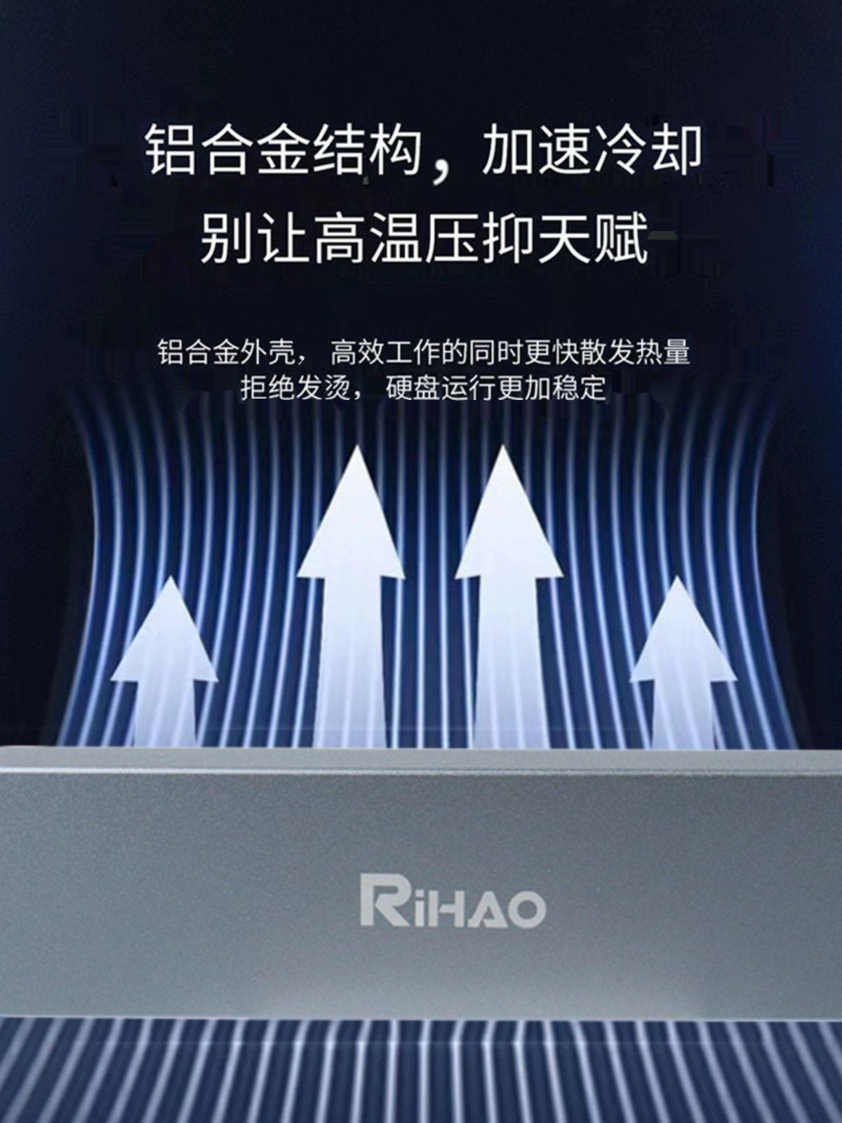 Rihao R10 M.2 NVMe SSD Enclosure to USB-C