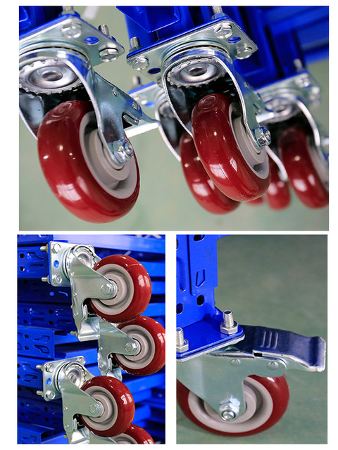 Storage shelves with wheels, multi-layer storage racks, trolleys ...