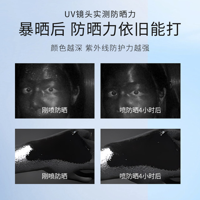 Whitening and sun protection spray face face UV cream for men and women ...