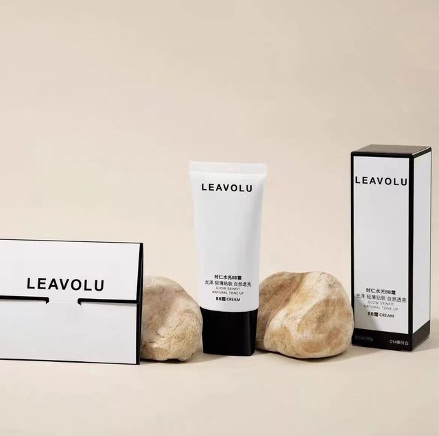 Authentic LEAVOLU Shiren Water-Glow BB Cream Concealer Moisturizing ...