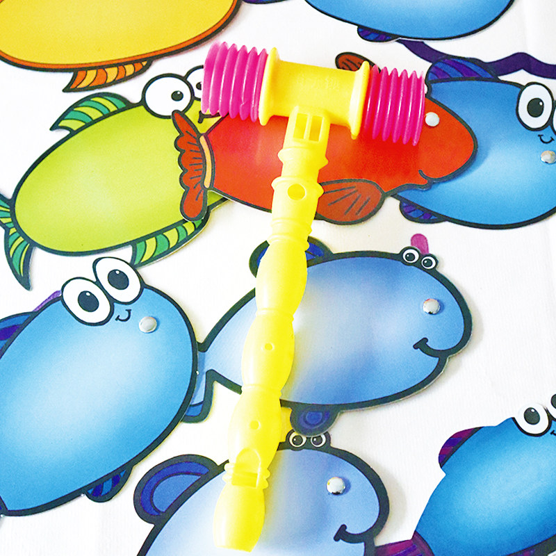 Plastic Gopher Hammer Toy - Educational Teaching Aid