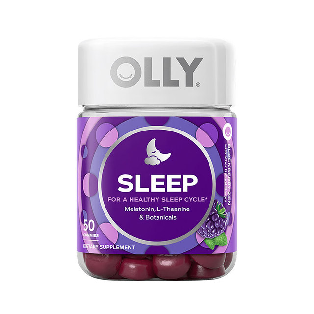 OLLY melatonin gummy ampoule sleepwell insomnia sugar to reduce melanin ...