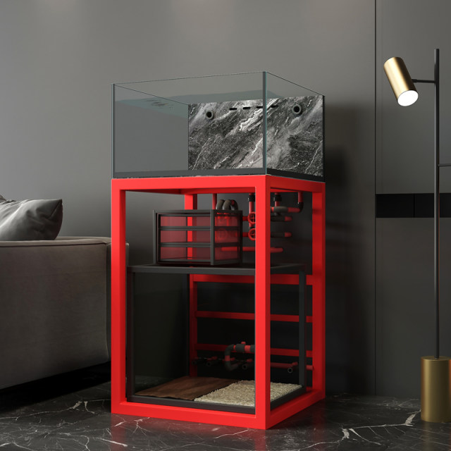 Stainless steel fish tank frame floor -floor fish tank bottom cabinet ...