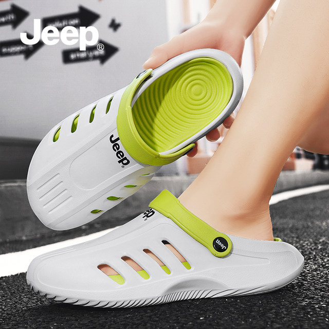 JEEP Jeep Crocs Men's Summer Outdoor Sandals 2024 New Driving Sandals ...