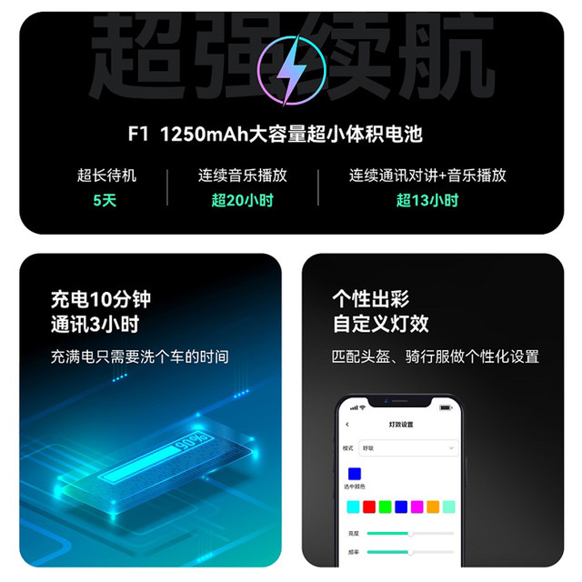 [Official Exclusive] ASMAX helmet Bluetooth headset F1Pro motorcycle built-in F1 motorcycle Z1 ...