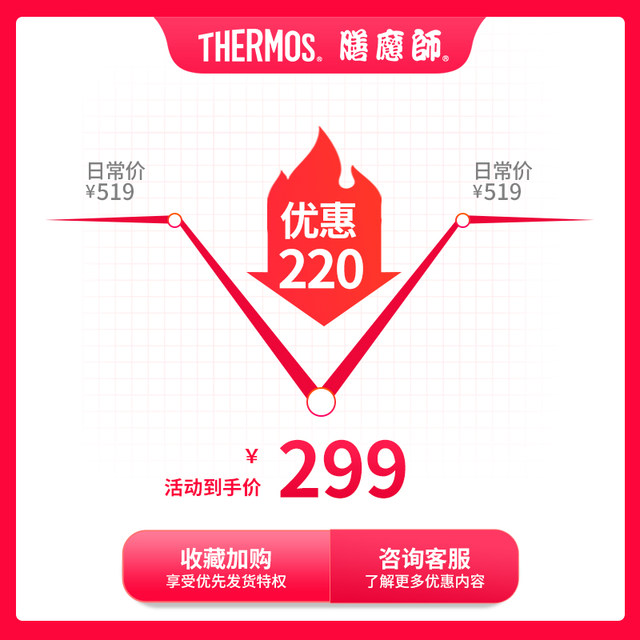 Thermos/THERMOS rice cooker mini smart rice cooker multi-function rice ...