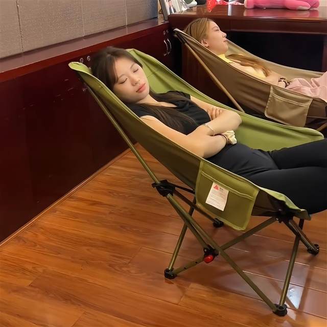 Office nap lounge chair, portable nap folding sheet, artificial ...