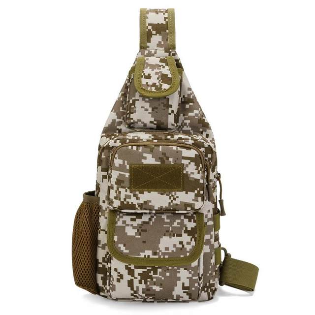 New men's bag multifunctional tactical chest bag outdoor travel ...