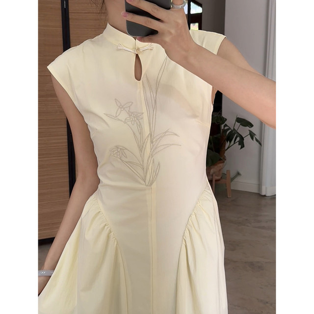 Guo Jiujiu, the new Chinese national style orchid embroidery, waist ...