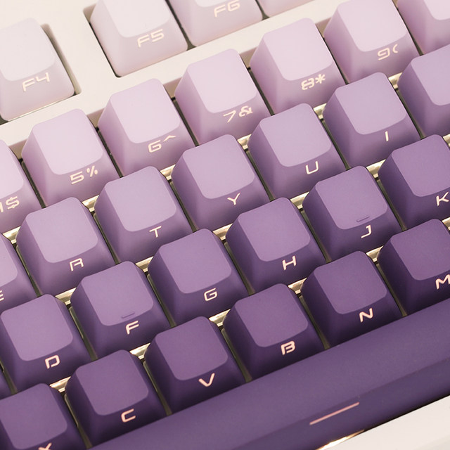 Zohe ZH980 dark fragrance side engraved mechanical keyboard wired ...