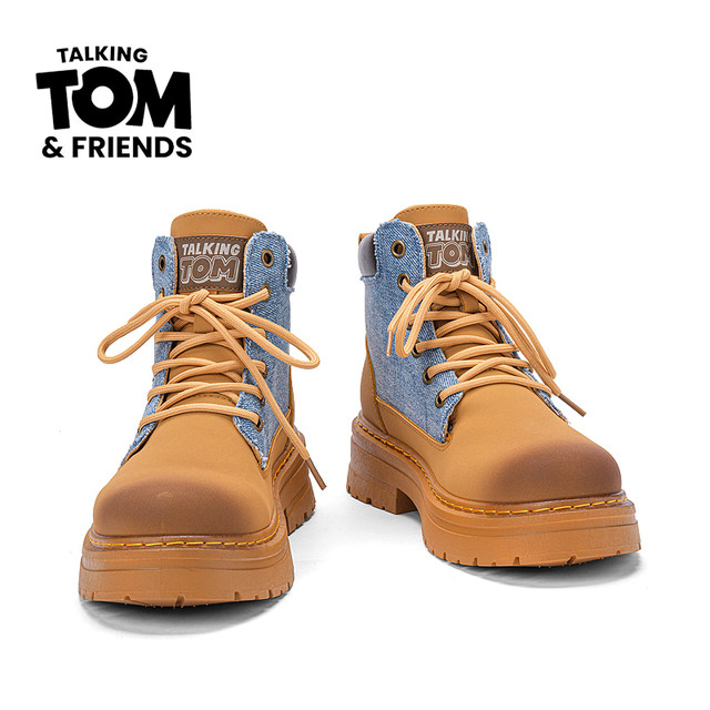 Tom cat shoes men's shoes Martin boots men's spring and autumn retro ...