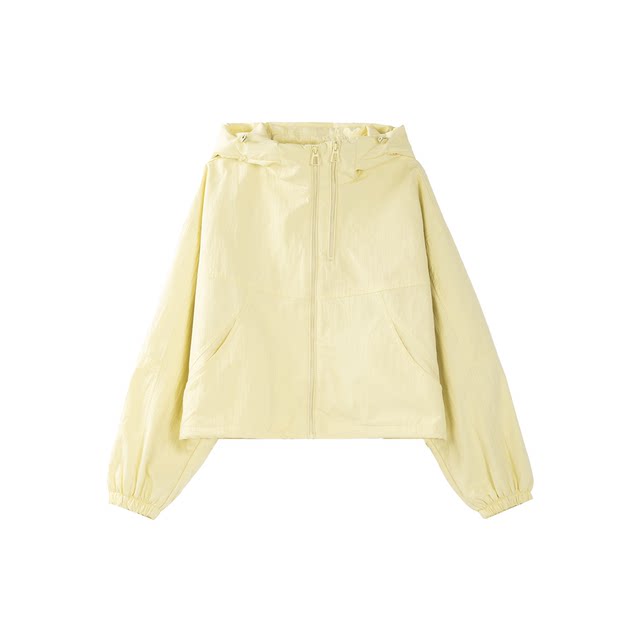 Rawnie Rui Yi simple hooded jacket coat