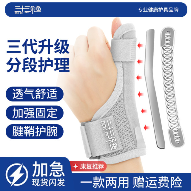 Tendon sheath wrist guard thumb wrist sprain finger fixator sheath ...