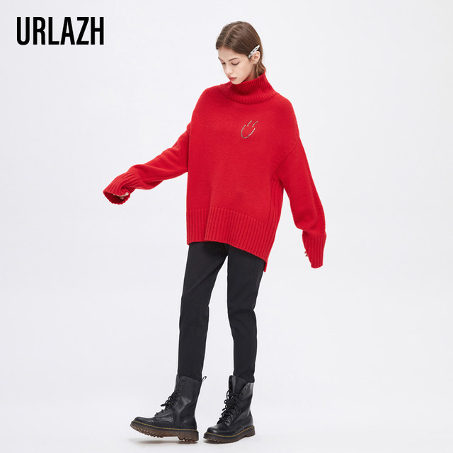 URLAZH Youlan new black sports pants loose casual pants for women