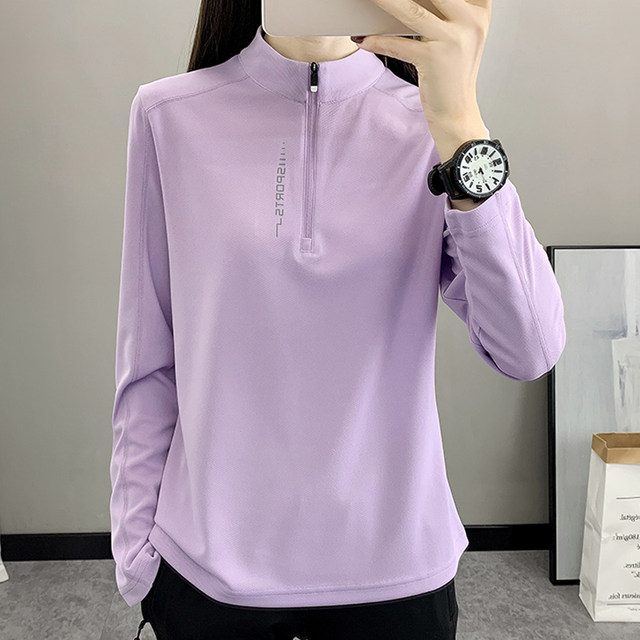Outdoor sportswear women's long-sleeved quick-drying clothing women's ...