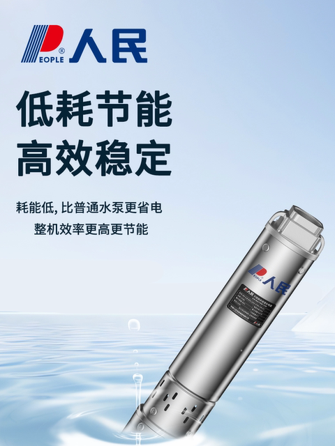 People's Stainless Steel Deep Well Pump 2inch High Lift Water Pump 220V ...