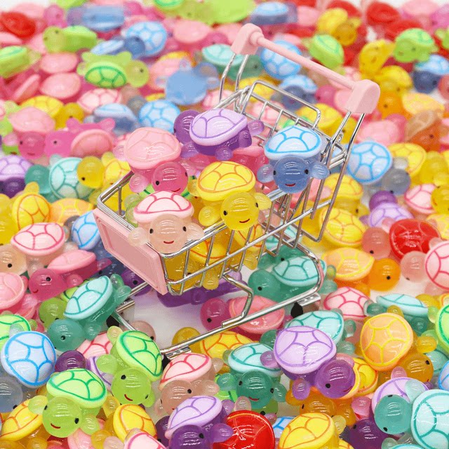 Colorful luminous little turtle Douyin popular internet celebrity ...