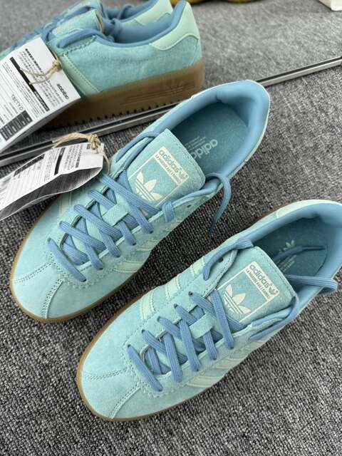Adidas Adidas Bermuda blue Makaron Low Ankle Retro Casual training ...