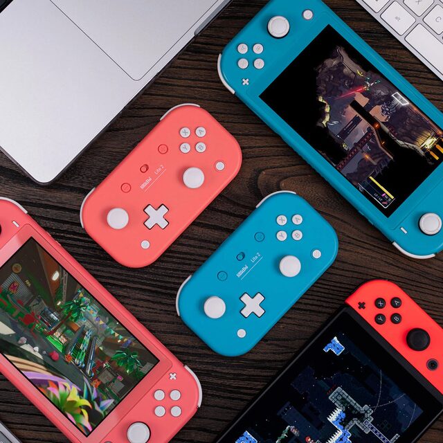 Eight Hall 8bitdo Lite 2 Lightweight Game Hands Skin Sensing Wireless Switch OLED game machine ...