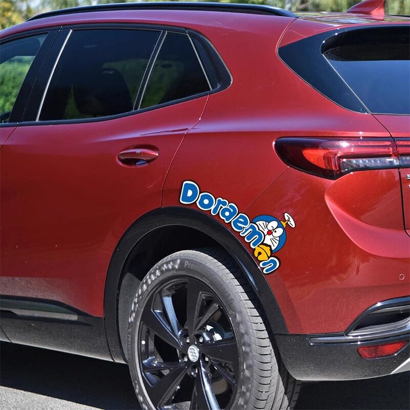 Car stickers, front and rear wheel eyebrow bumper decoration stickers ...