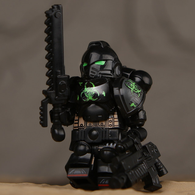 Third-party Warhammer 40K Dark Angel Sister Star Marine 40K Gray Knight ...