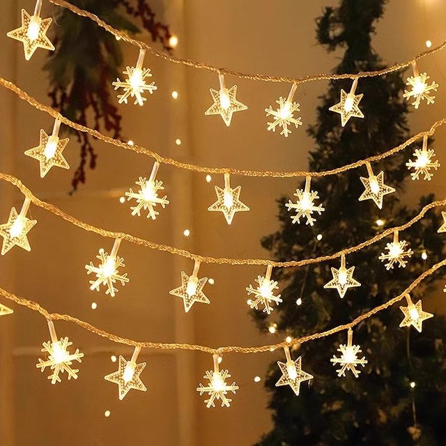 Colored lights led starry sky flashing string lights star lights ...