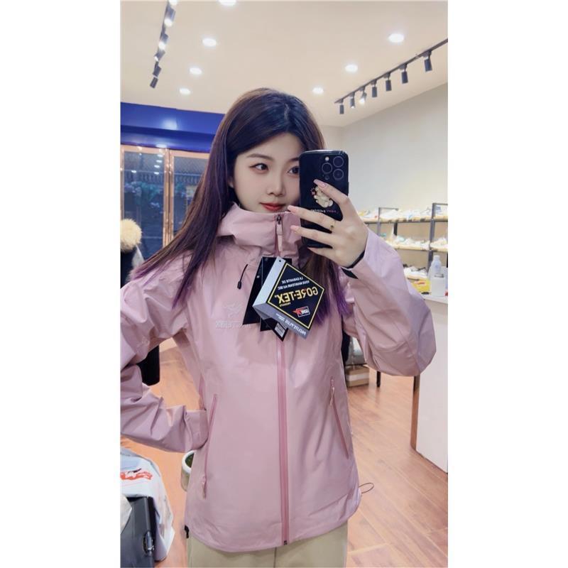 2024【叄伍】国现始祖鸟beta lt女款冲锋衣 贝栗粉色bliss-淘宝网