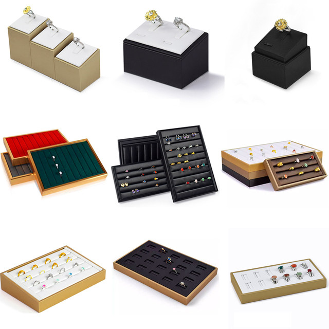 Ring display props ring bracelet display tray counter display jewelry ...