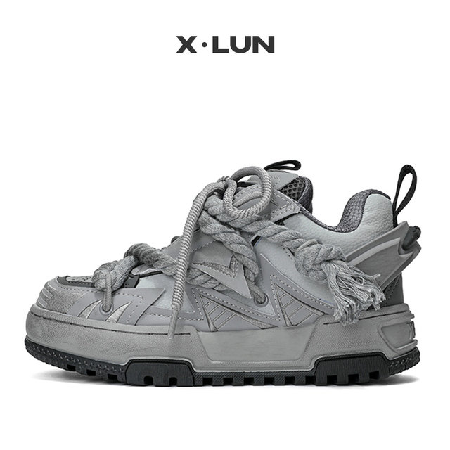 X.Lun Ice and Fire Standoff Series Fashion Sneakers Unisex Retro ...