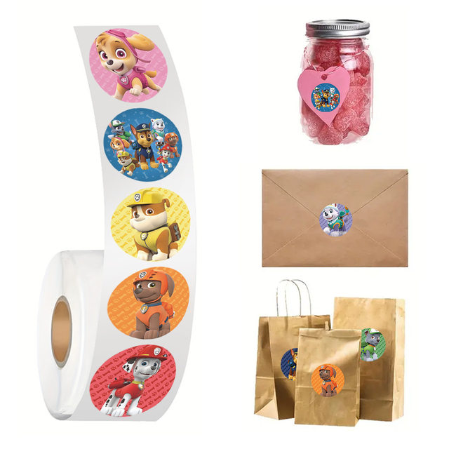 500 Wang Wang team seal paste DIY kids reward animation hand account ...