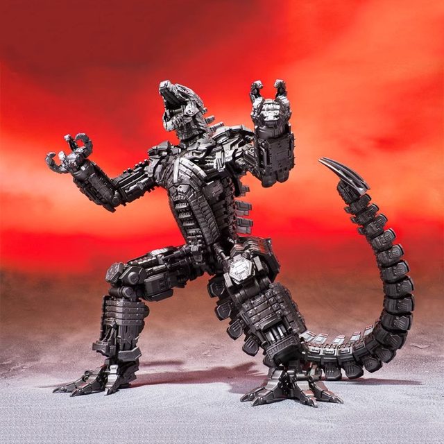 NECE Mechanical Godzilla vs. King Kong Figures toys ornaments Birthday ...