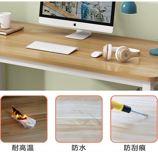 Economy home computer desk simple employee office training desk ...