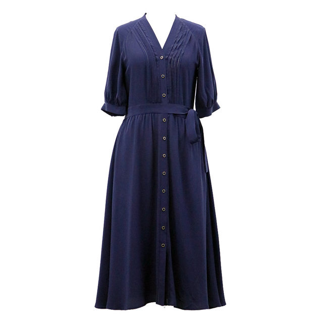 JNIna Gennina Guo Yiling's autumn fold V -neck collection waist five ...