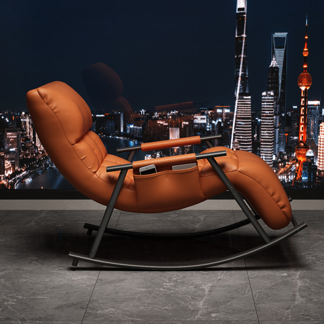 Rocking chair adult recliner home balcony lunch break rocking chair ...