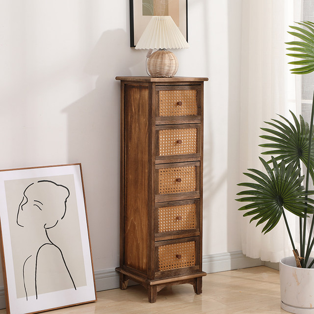 Solid wood 30cm gap storage cabinet home display cabinet ultra-narrow ...