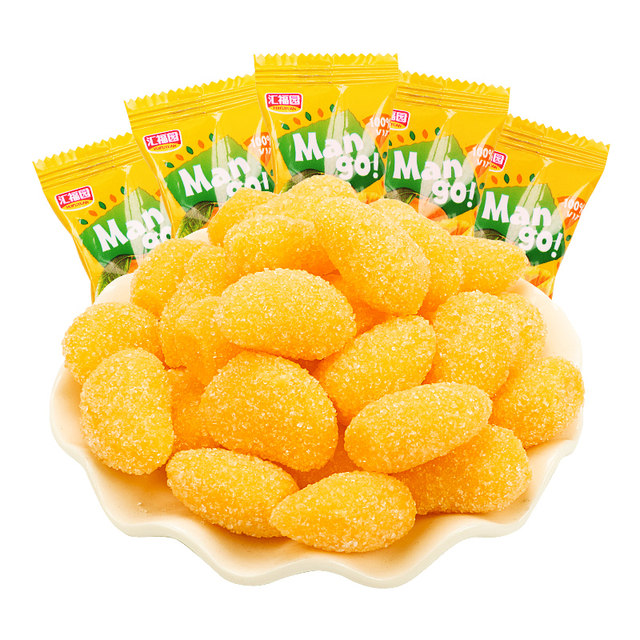 Huifuyuan Mango Flavored Candy 500g Rubber Candy Snacks New Year's ...
