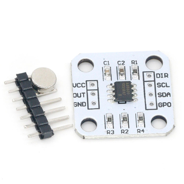 AS5600 Magnetic Encoder Sensor Module - 12bit High-Precision Magnet ...