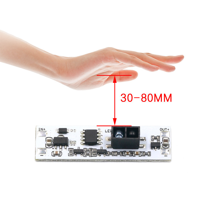 Module Interrupteur à Capteur Infrarouge à Balayage Manuel Jiaqisheng ...