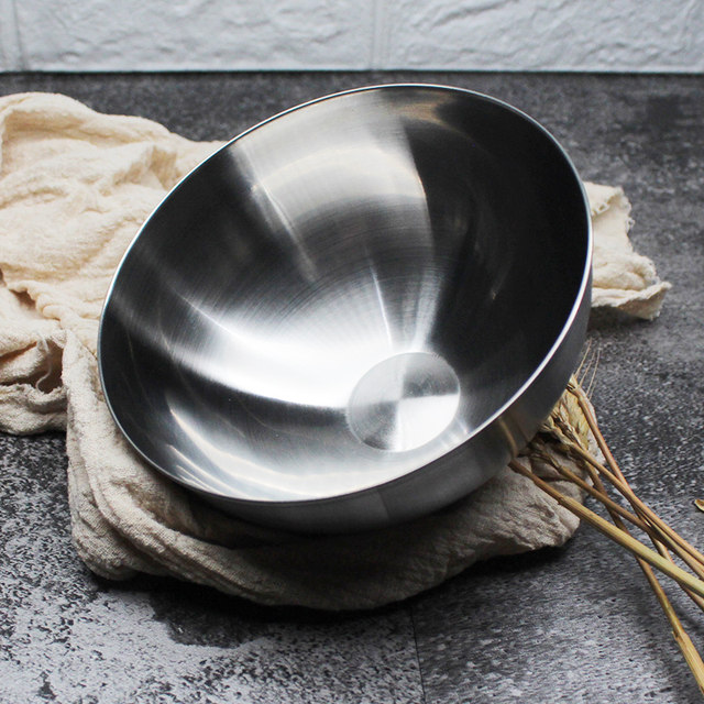 Salad basin mixing basin deepen the egg basin baking 304 stainless ...