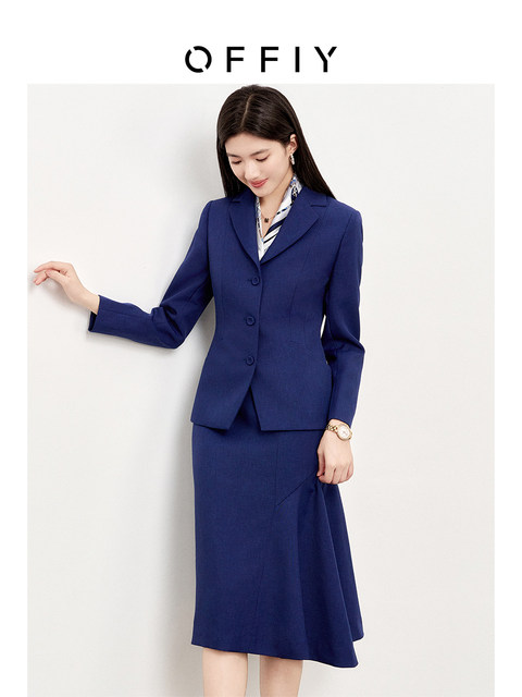 OFFIY-Restore the luxury brand DI*O classic formal occasion commuting simple temperament waist ...