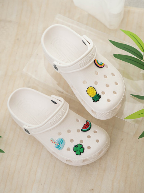 Wang Junkai and Bai Jingting's same style Crocs classic beach star flat ...
