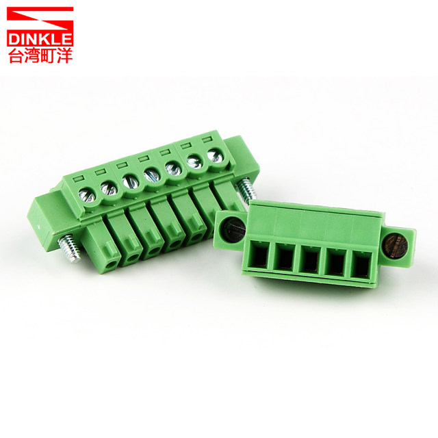 Taiwan Dingyang DINKLE imported terminal blocks, plug-in terminal ...