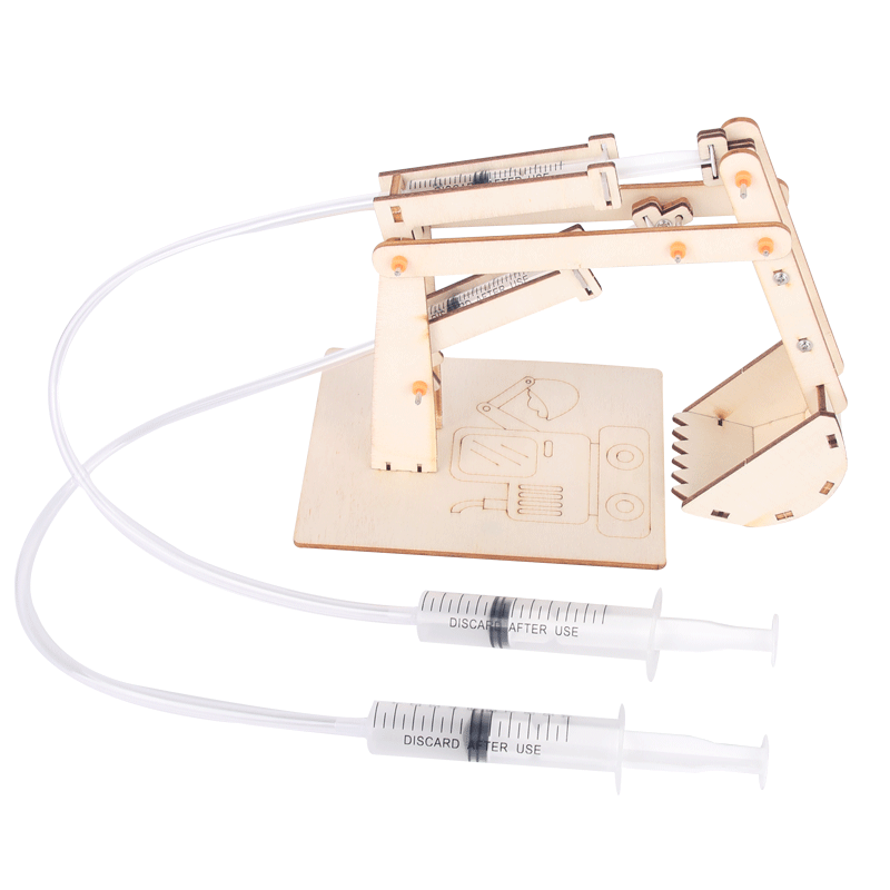 Homemade pneumatic piston excavator science and technology small ...