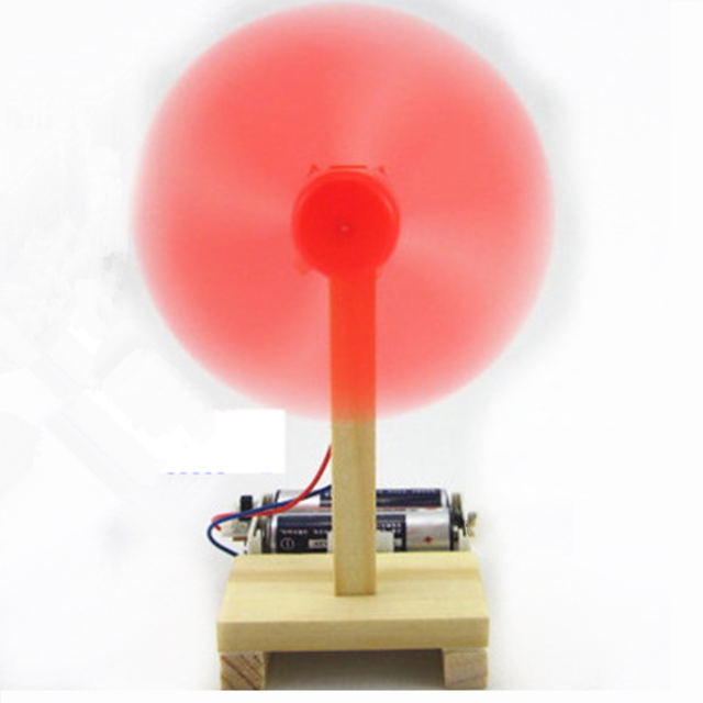 DIY science and technology small production electric fan stem student ...