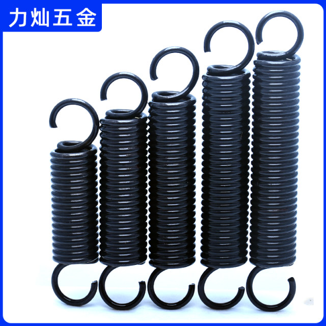 Wire diameter 2.0 tension spring 65Mn manganese steel tensile L-type ...