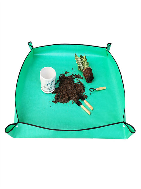 Gardening Ground Cloth Mat Waterproof Thickeneded Soil Replacement Mat ...