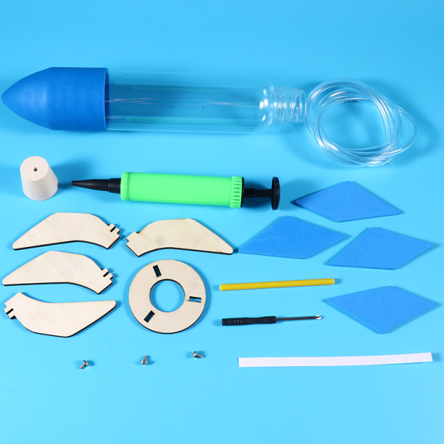 Air water rocket DIY technology small production primary school ...