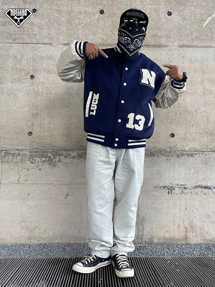 Nuclear explosion doll American West Coast trend blue and white color ...